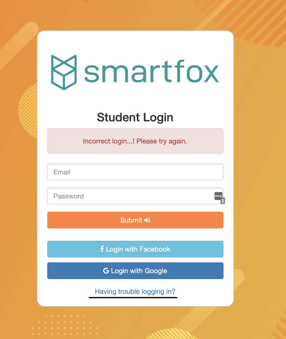 SmartFox Password